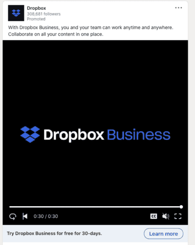41+ LinkedIn Ad Examples to Capture Your Business Audience - Linear